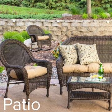Outdoor Furniture – Wicker & Rattan – HOM Furniture